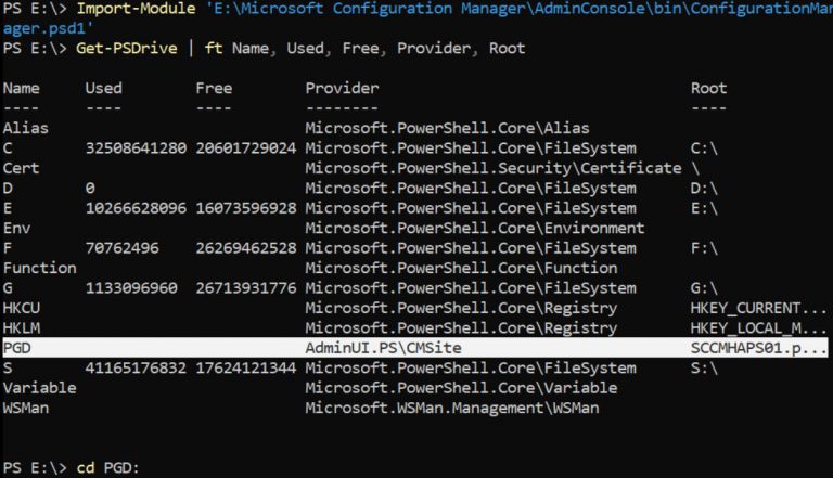 Microsoft Endpoint Configuration Manager (SCCM/MECM) management through Powershell - Pagoda IT